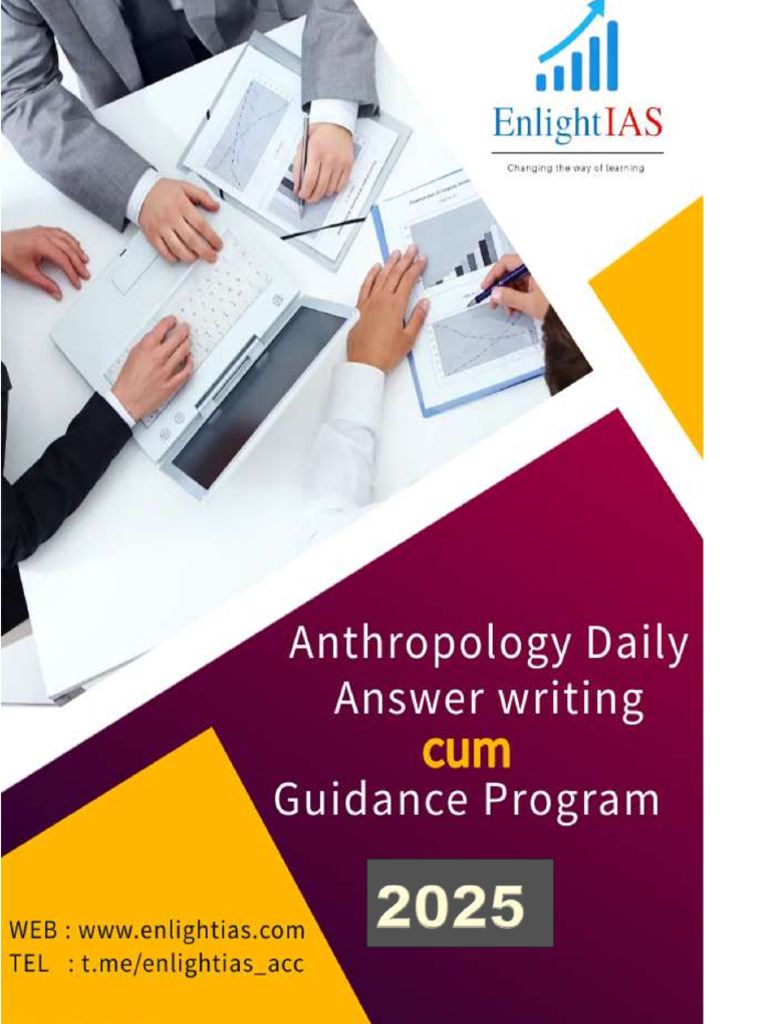 Anthropology Module 2025_Answer writing | PDF