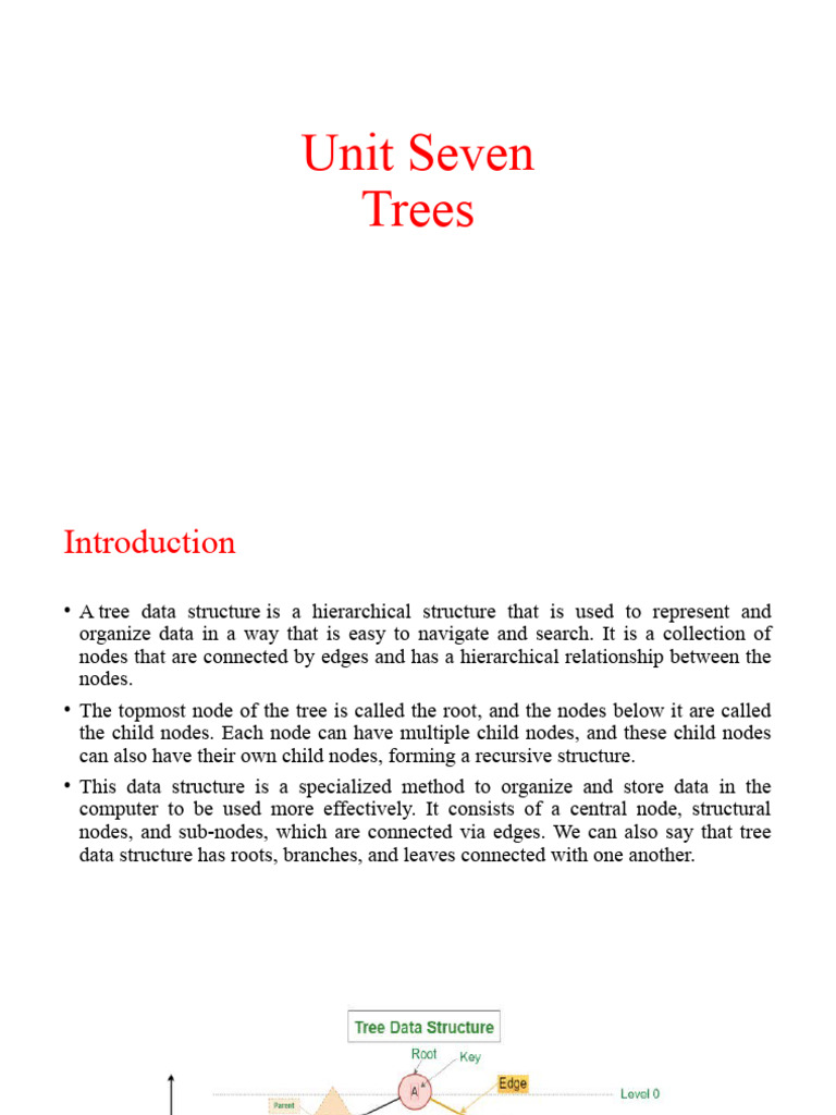 Unit Seven | PDF | Algorithms And Data Structures