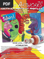 Picasso Portrait Collage Template | PDF