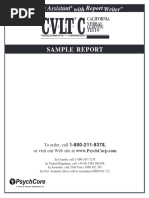 Template Memory ChAMP | PDF | Memory | Test (Assessment)