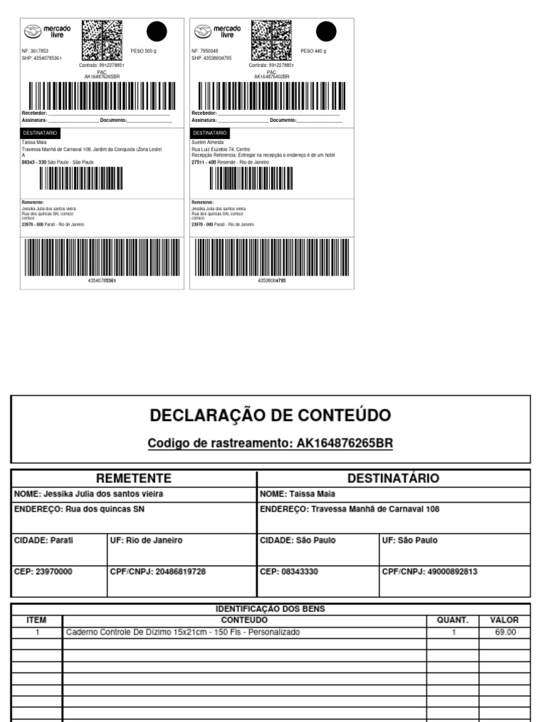 Labels | PDF | Recibo