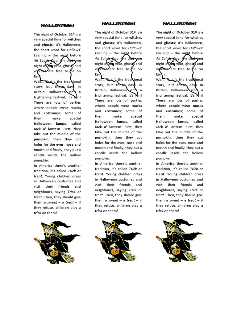 Hallowe'en | Download Free PDF | Halloween | Autumn Festivals