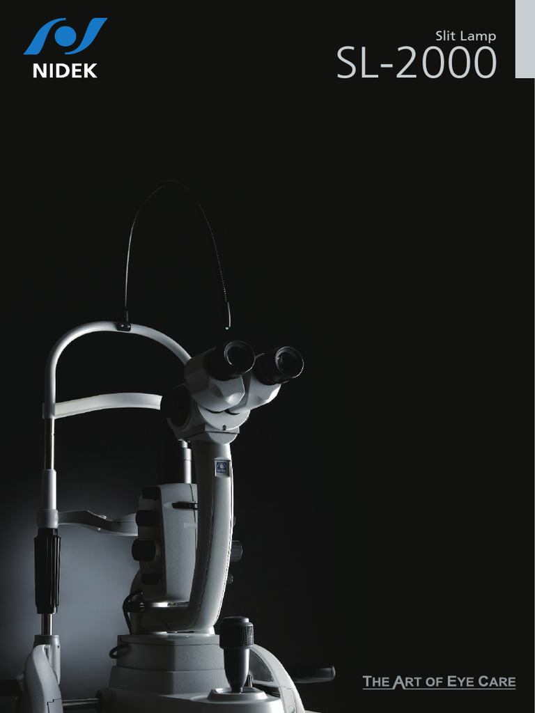 Slit Lamp: High Resolution Optical System | PDF | Optics | Stereoscopy