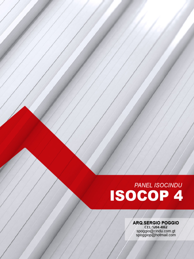 Ficha Tecnica Lamina ISOCOP | PDF | Aislamiento térmico | Procesos industriales