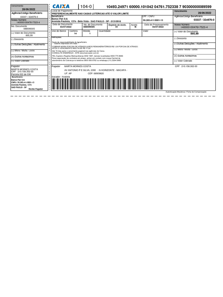 Boleto | PDF