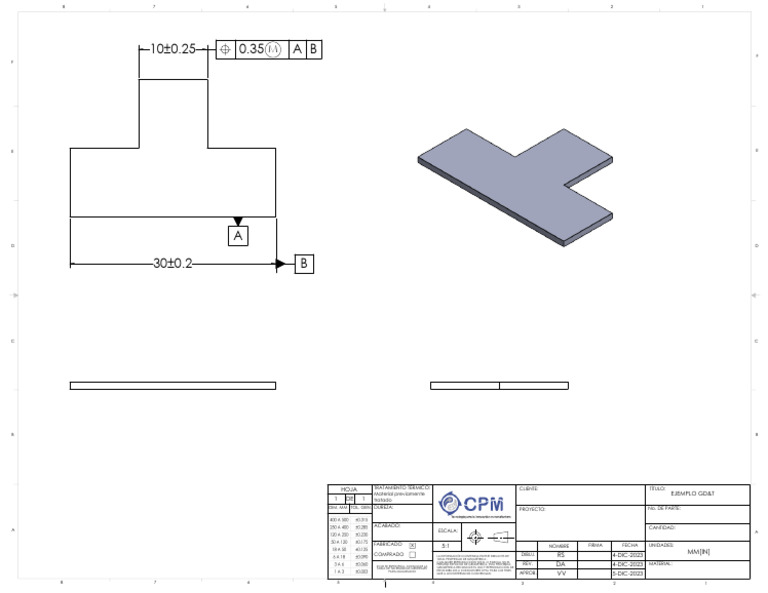 Ejemplo GD&T | PDF
