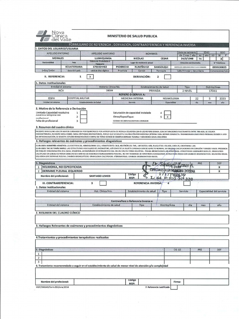 Formulario 053 | PDF