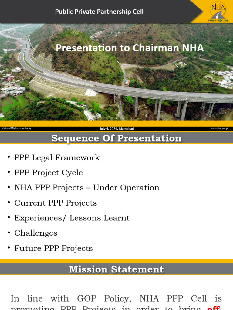 Pakistan PPP Projects Overview | PDF | Public–Private Partnership ...