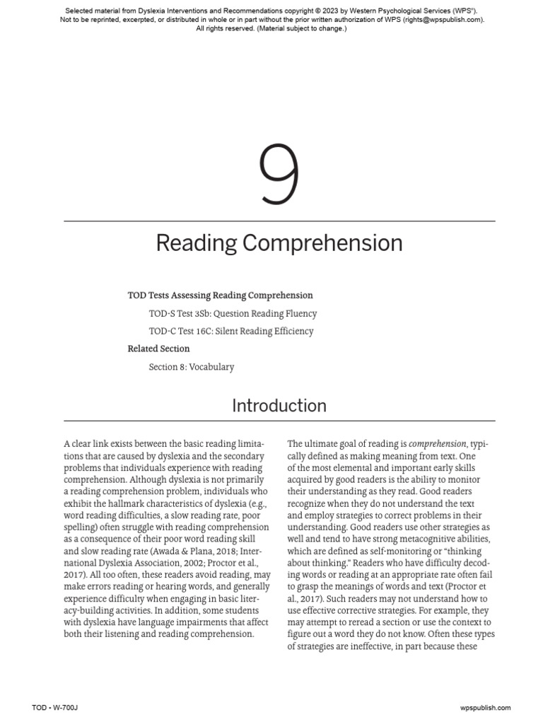 09_tod_intervention_guide_013023_11914__3 | PDF | Reading Comprehension ...