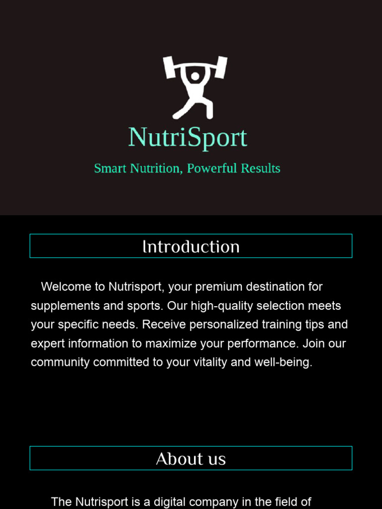 Nutri Sport | PDF