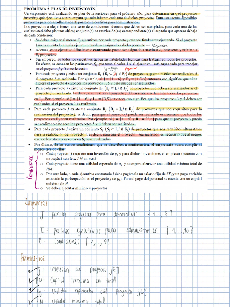 16.ejercicios K Restricciones de N | PDF