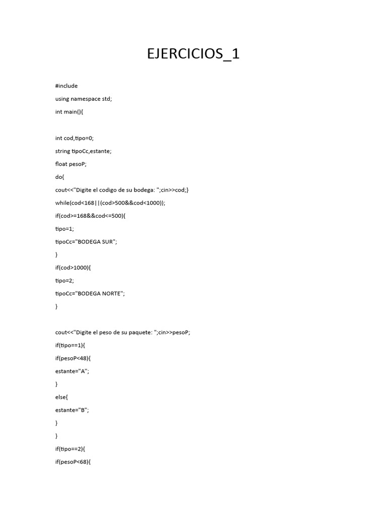 Ejercicios Estructuras Secuenciales 2 | PDF | Ingeniería de software | Informática