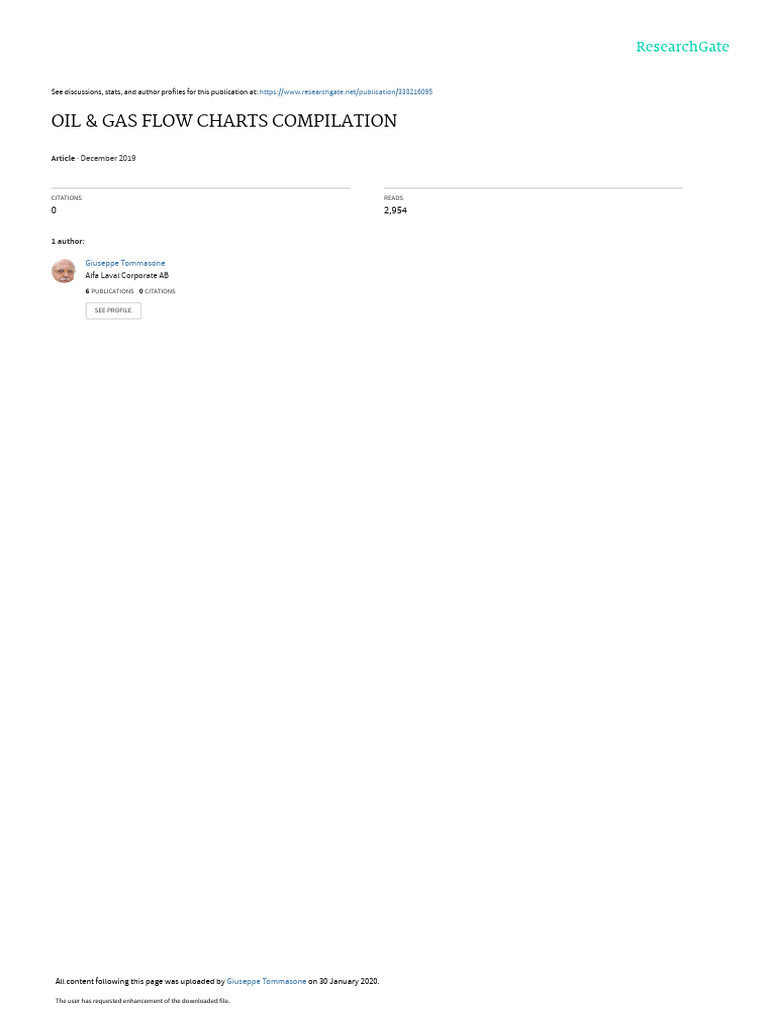 Oil Gas Flow Charts | PDF | Oil Refinery | Petroleum