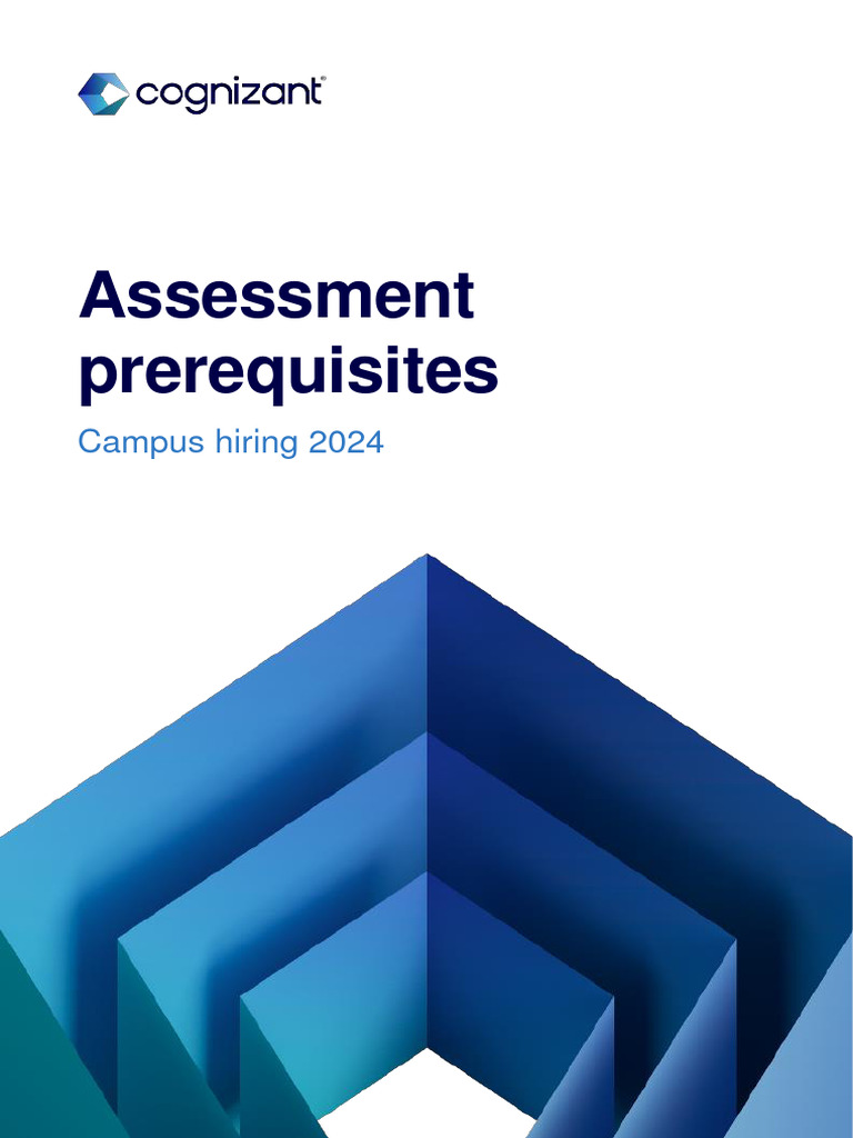 Assessment Prerequisite - Aptitude Assessment | PDF | Camera | Computing