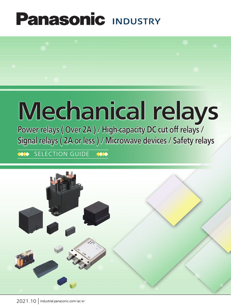 Mech Eng Selection | PDF | Relay | Switch