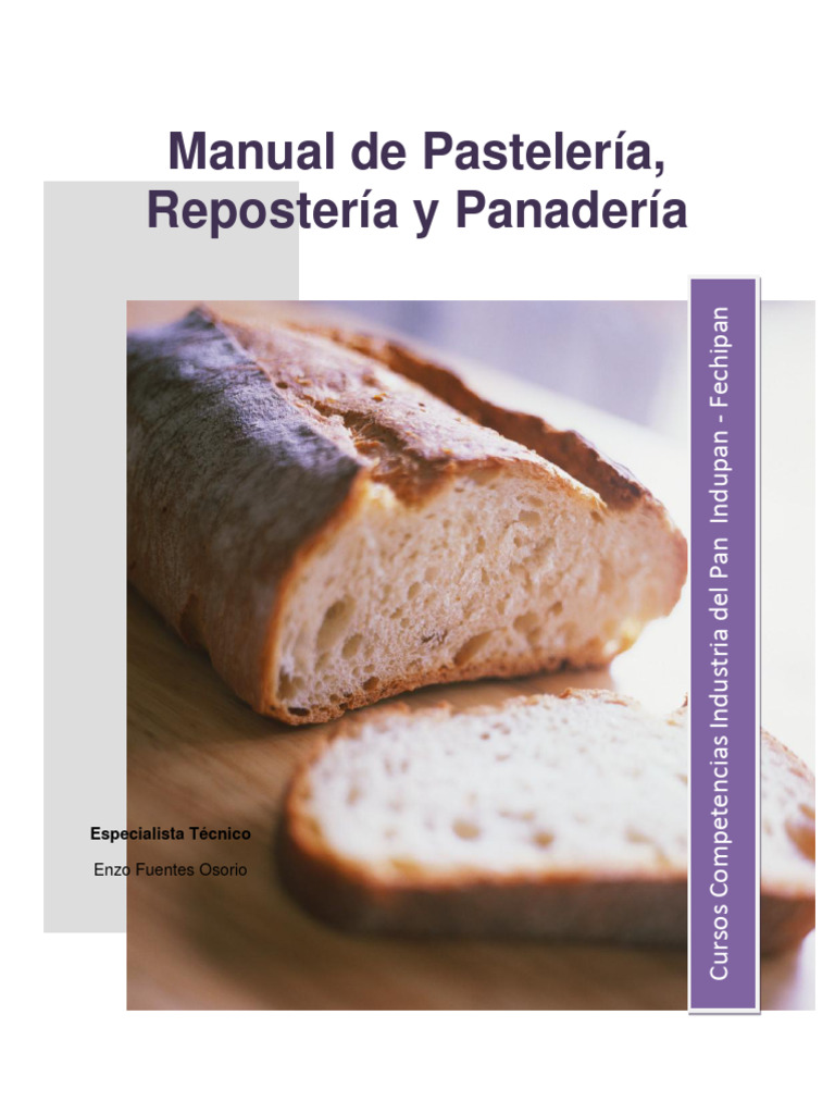 Manual de Pasteleria y Reposteria | PDF | Pasteles | Confitería