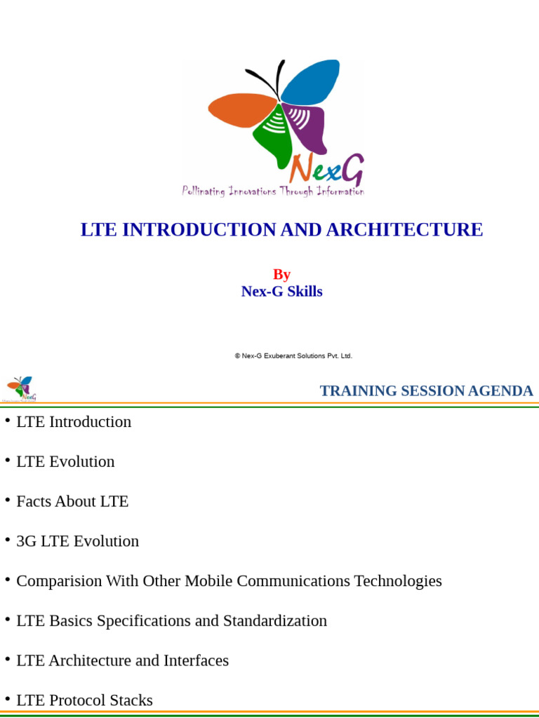 LTE ARCHITECTURE | Download Free PDF | Lte (Telecommunication) | Duplex ...