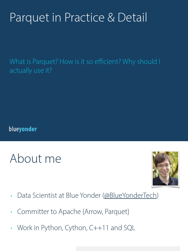 What Is Apache Parquet | PDF | Computing | Data Management