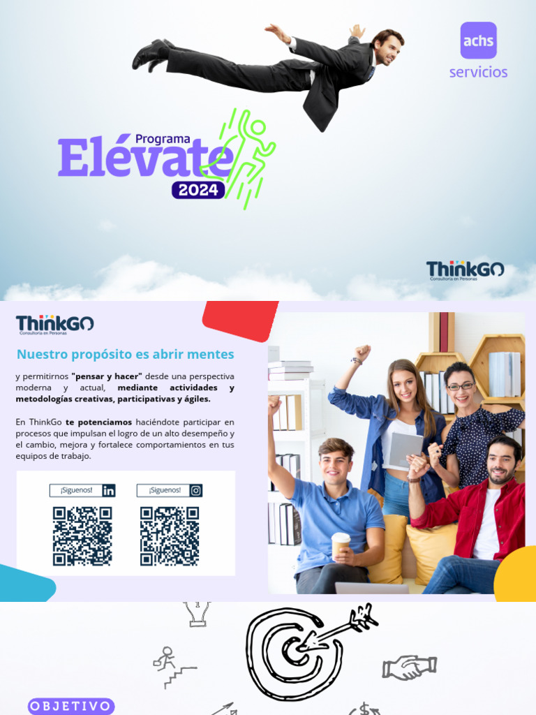 Brochure Programa Elévate 2024 | PDF | Ciencia cognitiva | Ciencias del comportamiento
