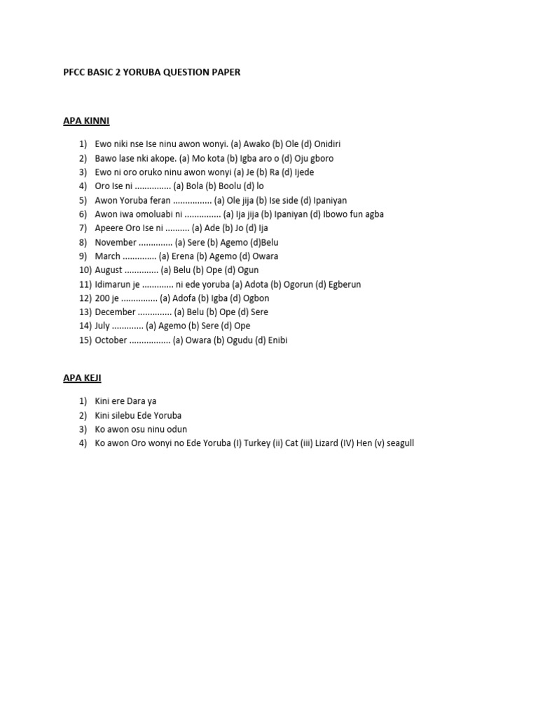 PFCC BASIC 2 YO-WPS Office | PDF