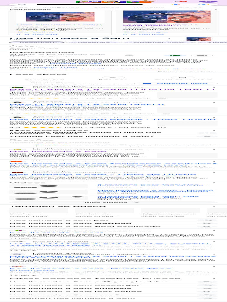 Has Llamado A Sam - Buscar Con Google | PDF