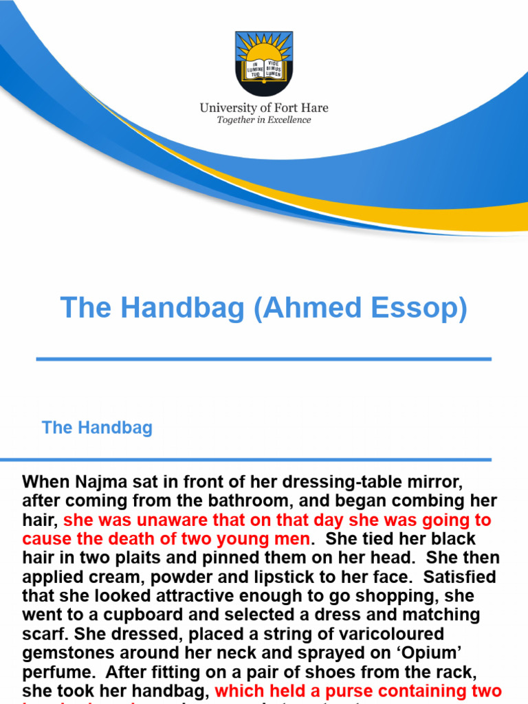 The Handbag Analysis 2024 2 | PDF | Narration