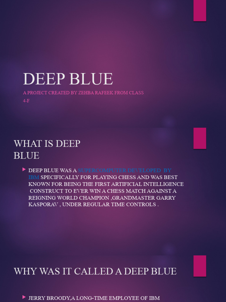 Deep Blue | PDF