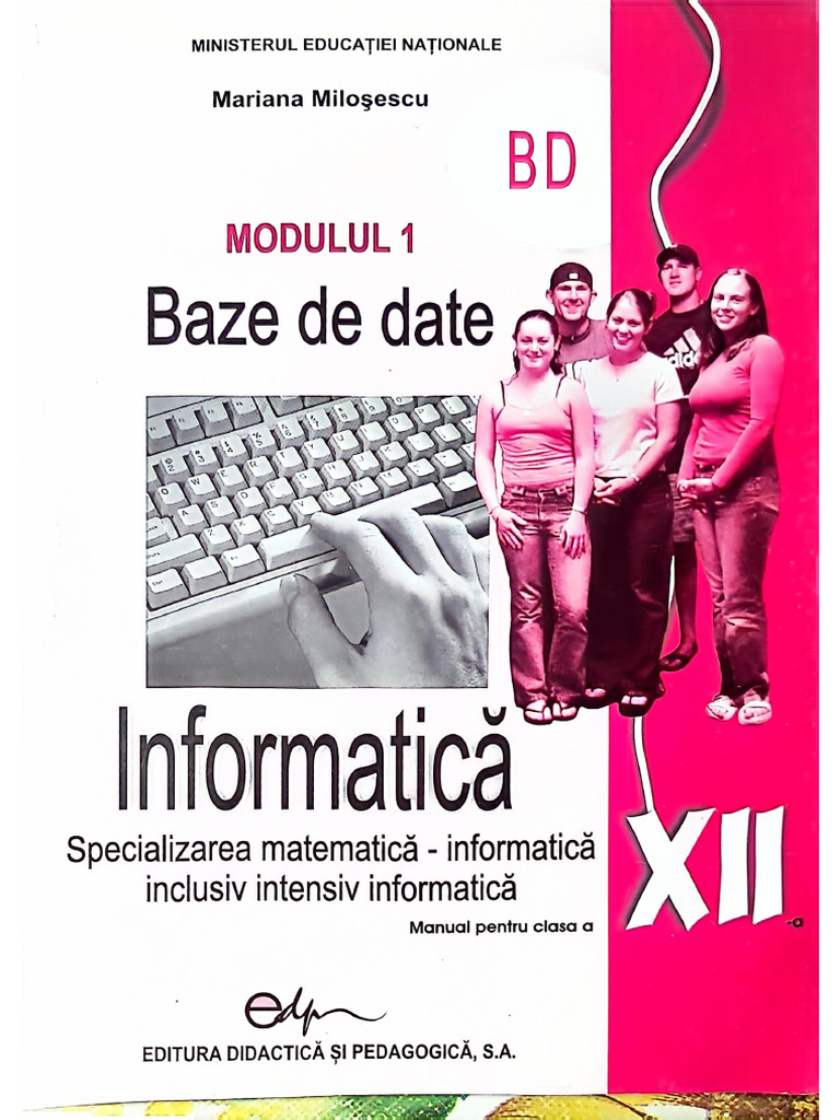 Mariana Milosescu - Baze de Date Modul 1 | PDF