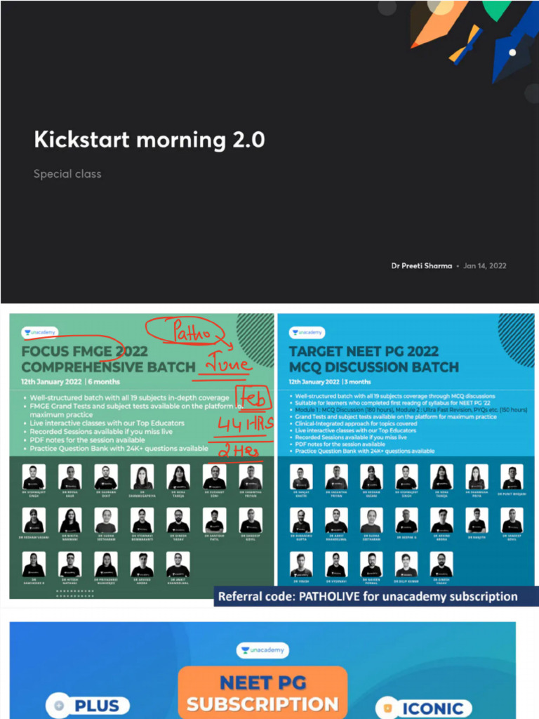 Kickstart Morning 20 With Anno 8 | PDF