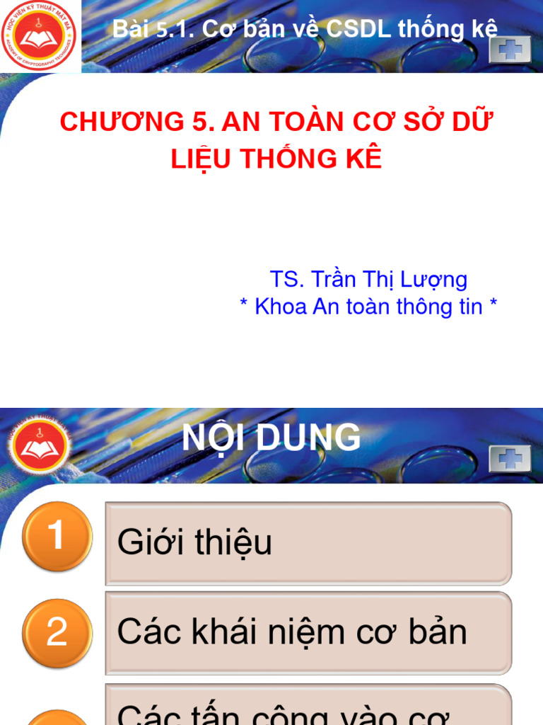 Bài 5.1. Cơ bản về SDB | PDF