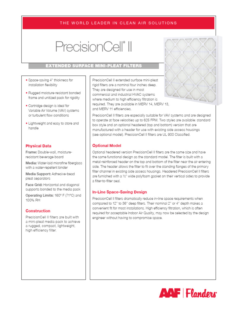 PrecisionCell II - Prod - Mark - SHT - AFP 1 352 | PDF