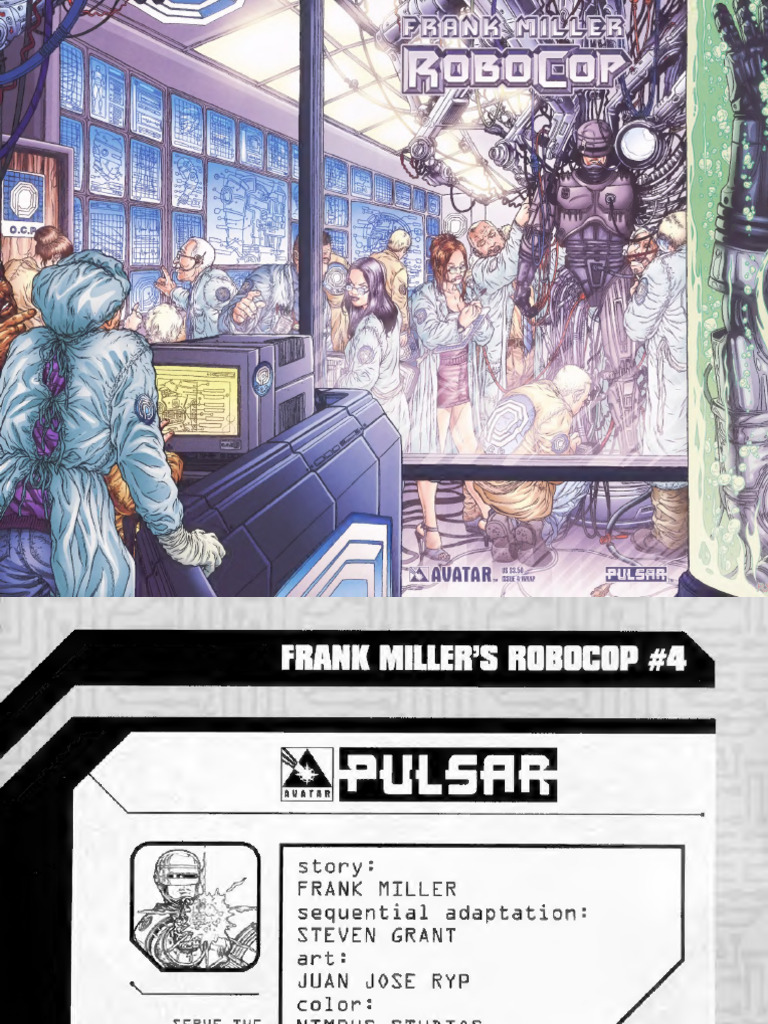 Frank Miller's Robocop v04 | PDF | Comic Book Publishing Companies | Publishing Companies Of The ...