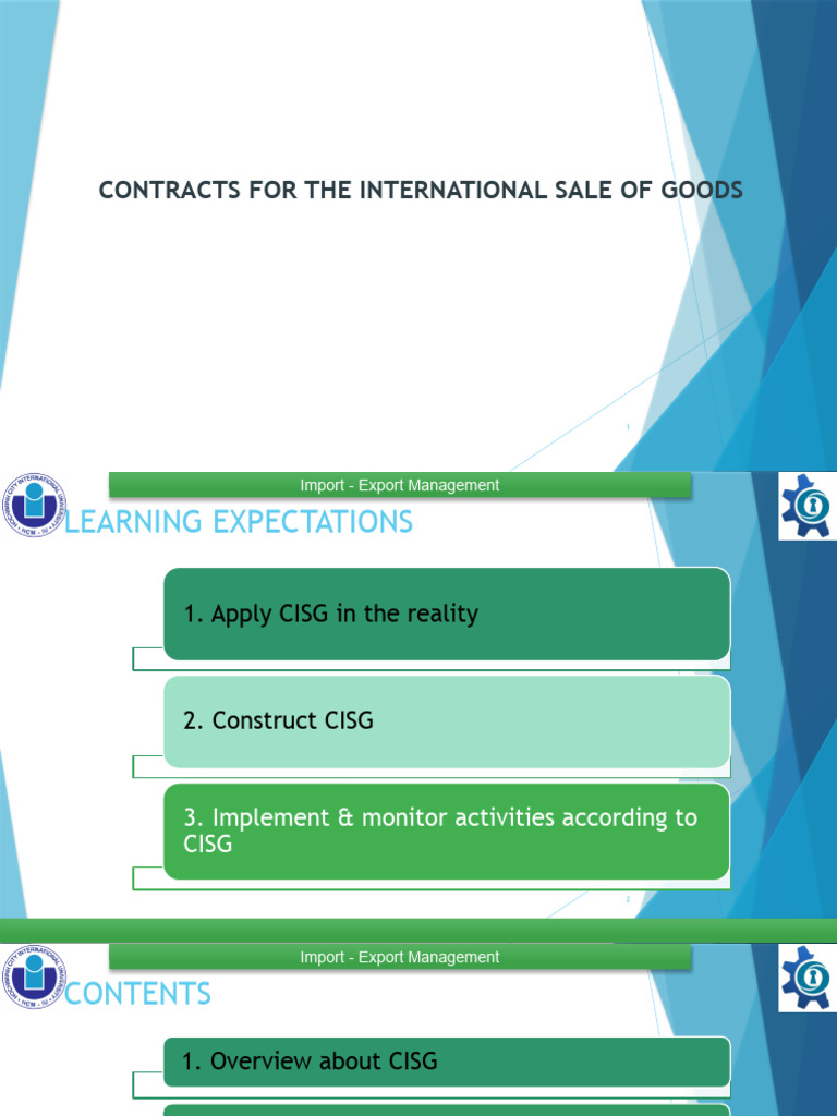 CISG Contracts for International Trade | PDF | Arbitration | Prices