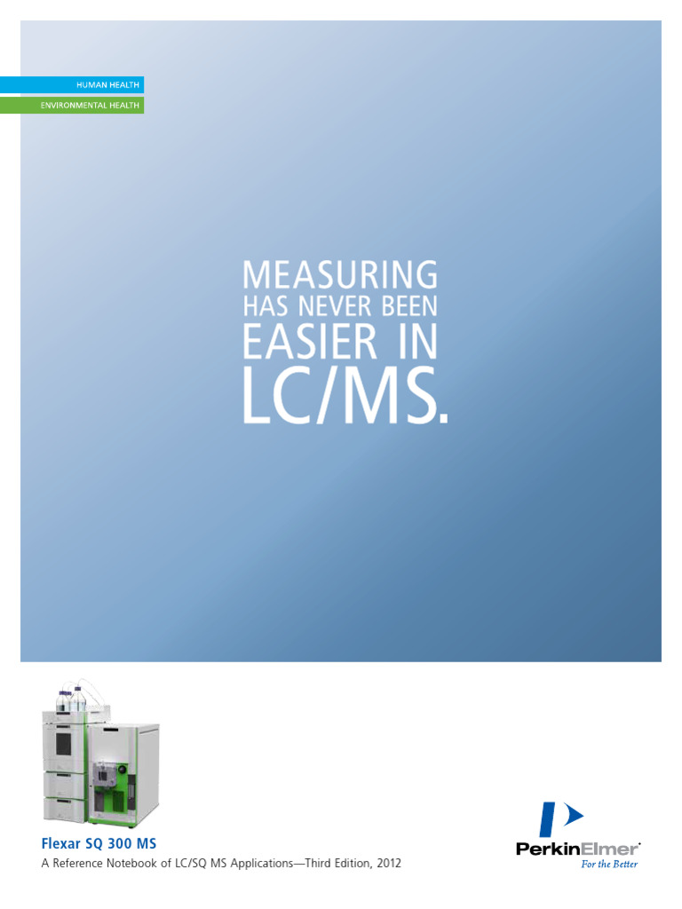 New Revised LC MS Notebook | PDF | Electrospray Ionization | Mass ...