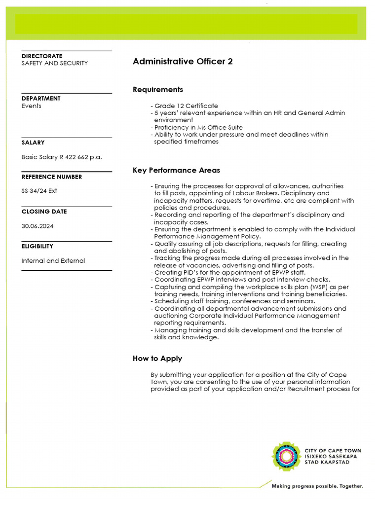 Data Overview - Administrative Officer 2 | PDF | Recruitment | Business