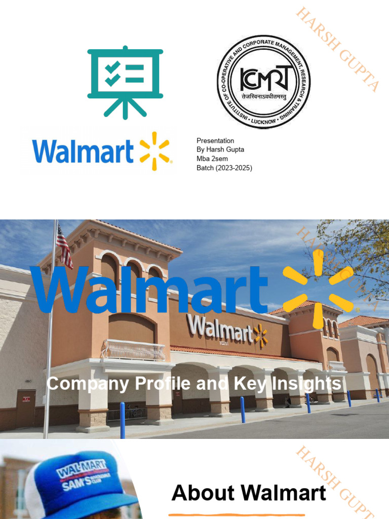 Walmart | PDF | Logistics | Walmart