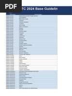 Warhammer 40K Base Size Guide | PDF | Military Science | Leisure