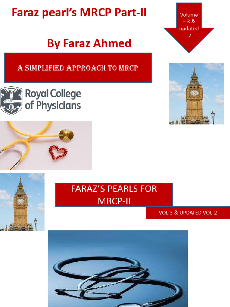 Faraz's MRCP Part-II Study Guide | PDF | Peripheral Neuropathy | Headache
