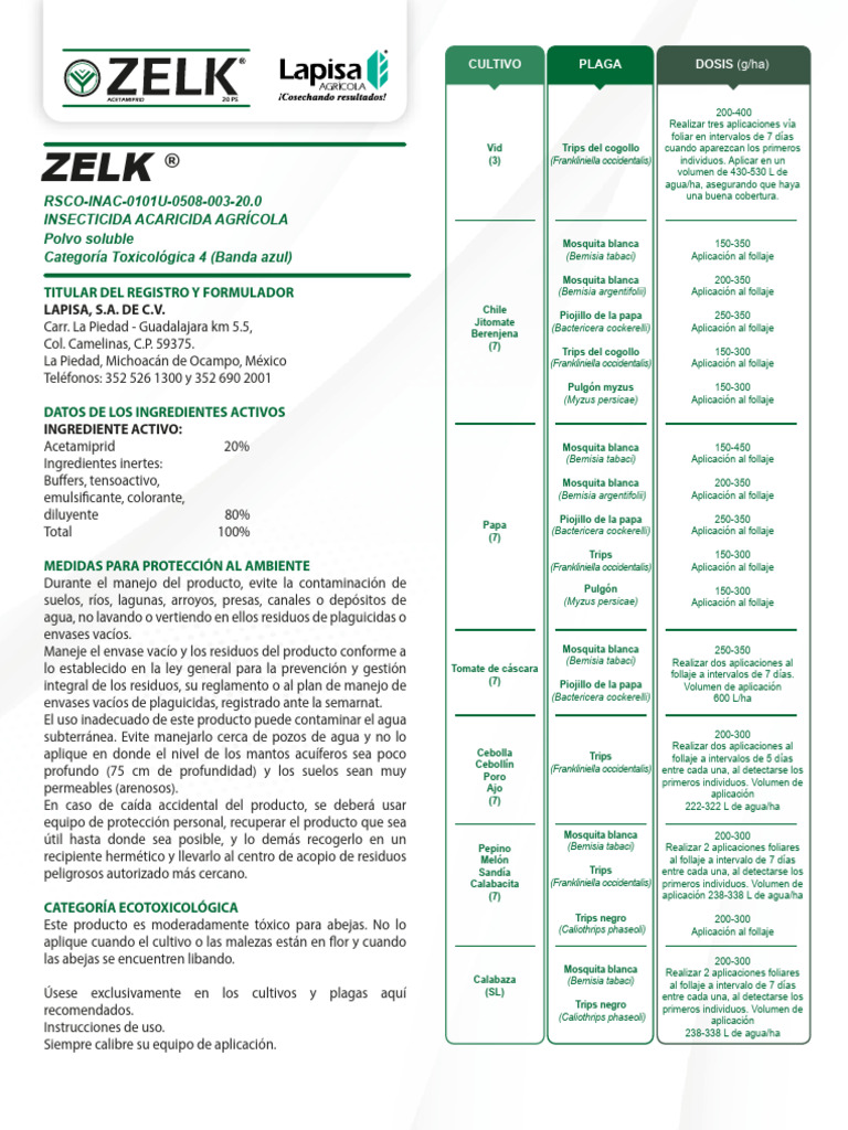 FT Zelk | PDF | Residuos | Agua