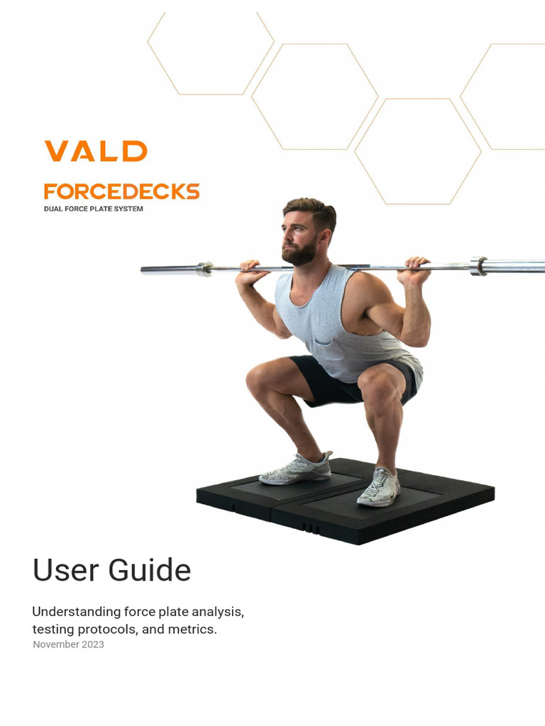 VALD ForceDecks User Guide v2 | PDF | Force | Acceleration