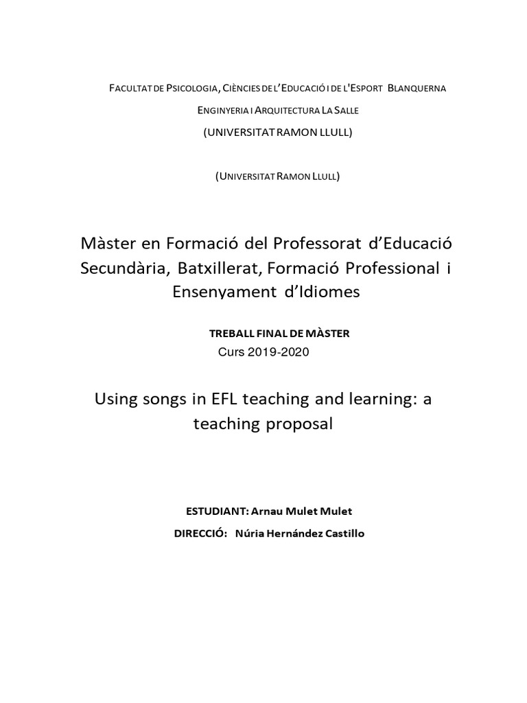 Mulet Mulet.A | PDF | Creativity | Learning