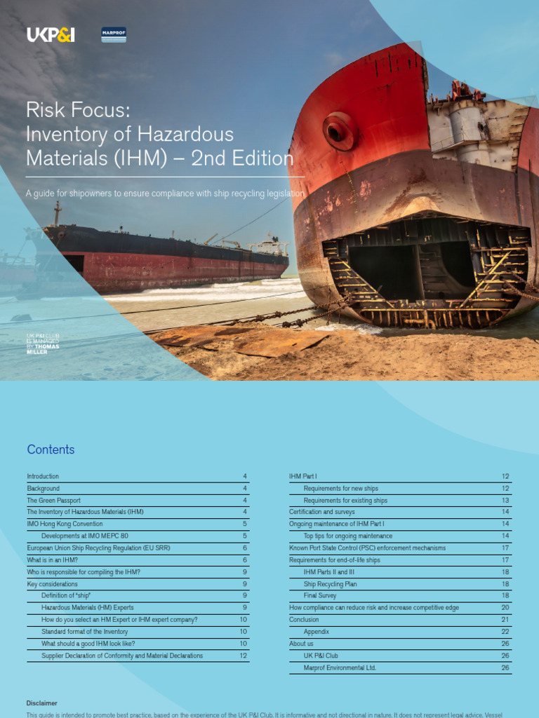 Risk Focus Ihm 2nd Edition | PDF | Recycling