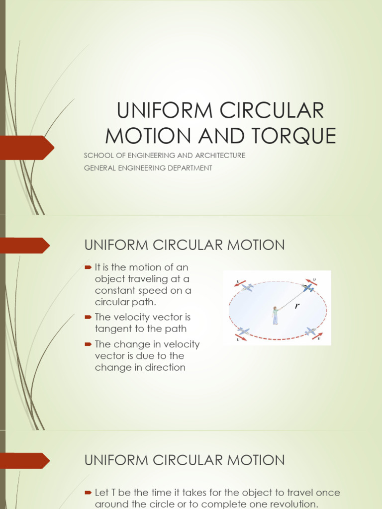 Ephysics Uniform Circular Motion and Torque | PDF | Acceleration | Force