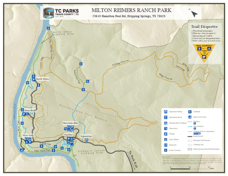 Reimers Park Map | PDF | Trail | Human Power