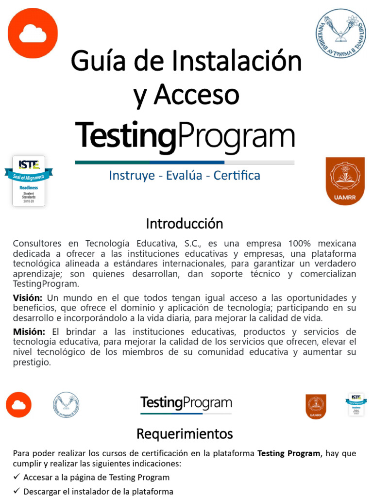 Guia Testing Program 2023 | PDF | Ventana (informática) | Archivo de ... Guia Testing Program 2023 | PDF | Ventana (informática) | Archivo de ...