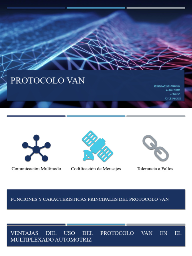 Protocolo Van Presentacion | PDF