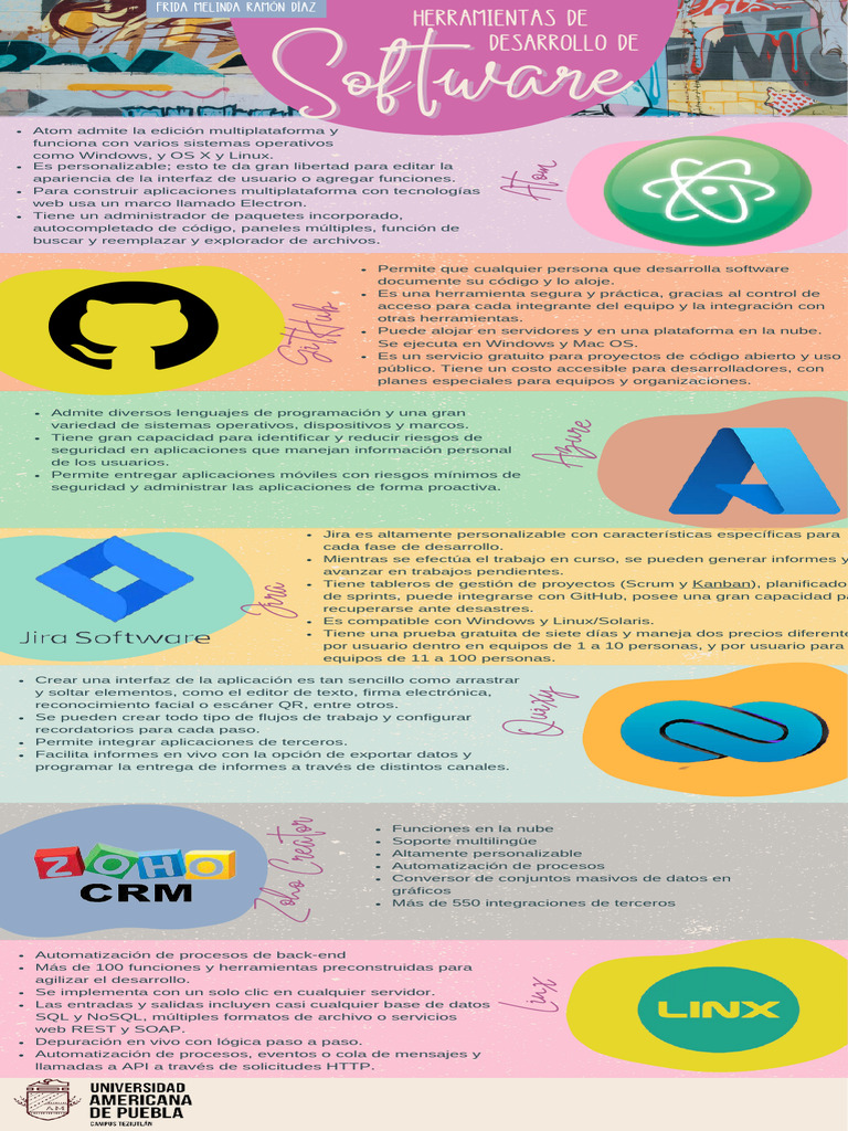Infografia Software Frida | PDF | Software multiplataforma | Software de la aplicacion