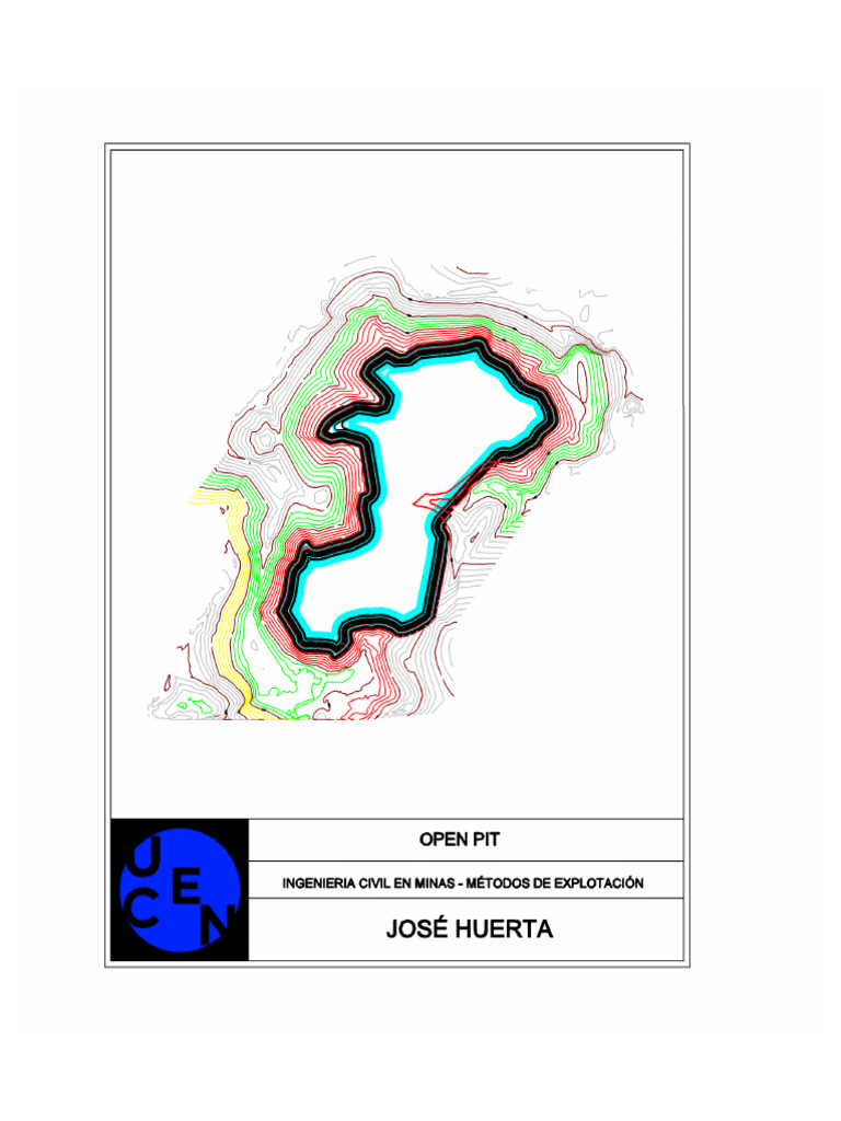 Plano Open Pit-Modelo | PDF