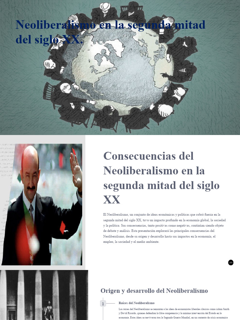 Consecuencias del Neoliberalismo XX | PDF | Neoliberalismo | Desregulación