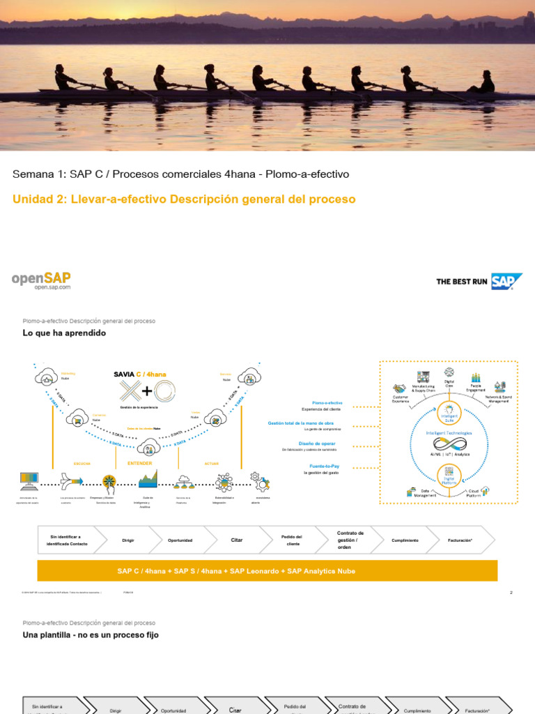 Unidad II Empresas Inteligentes SAP C 4 Hana Español | PDF | Marketing ...